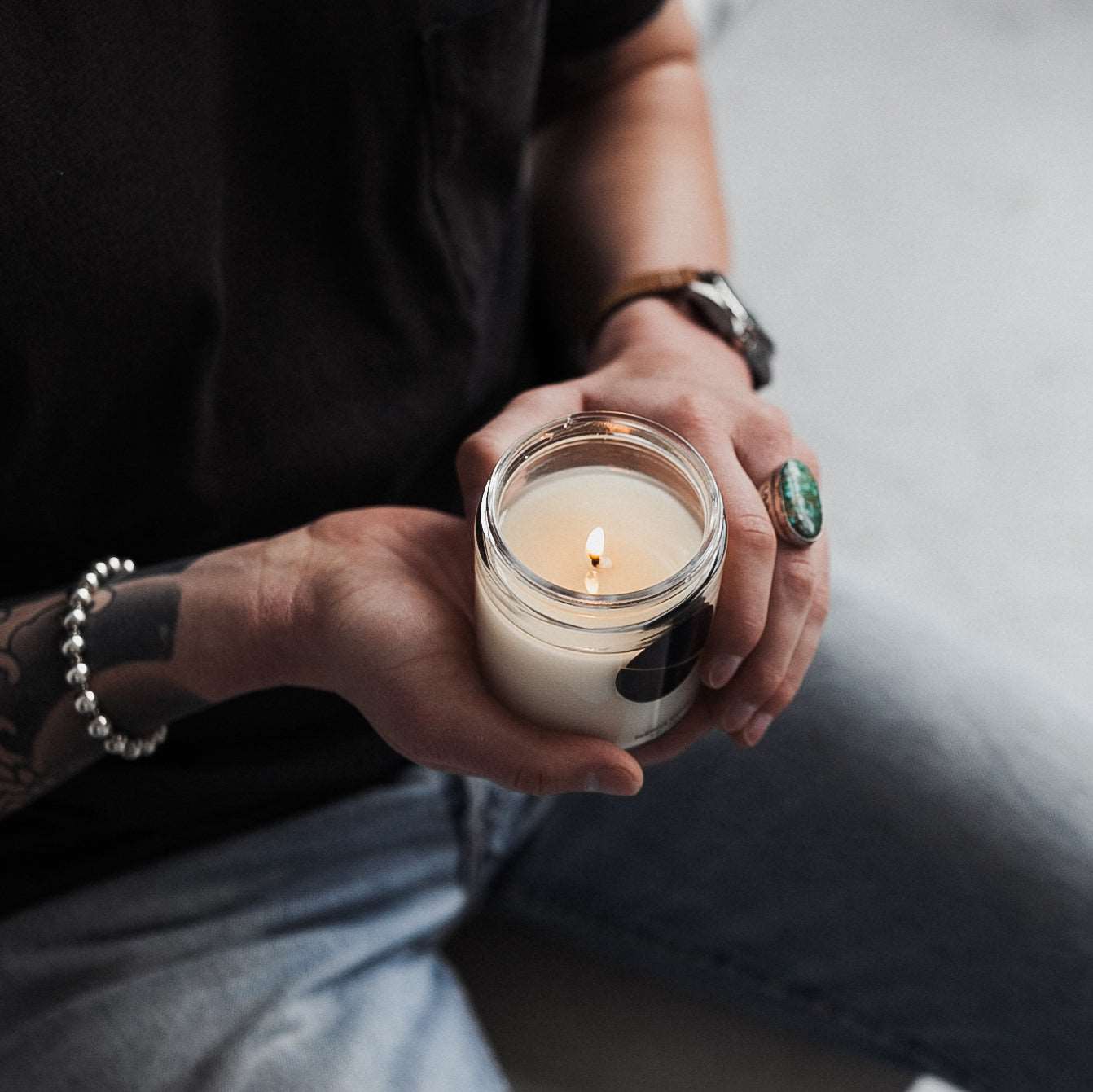 Storm Candle I Soy & Coconut Wax - 8oz – Particle Goods