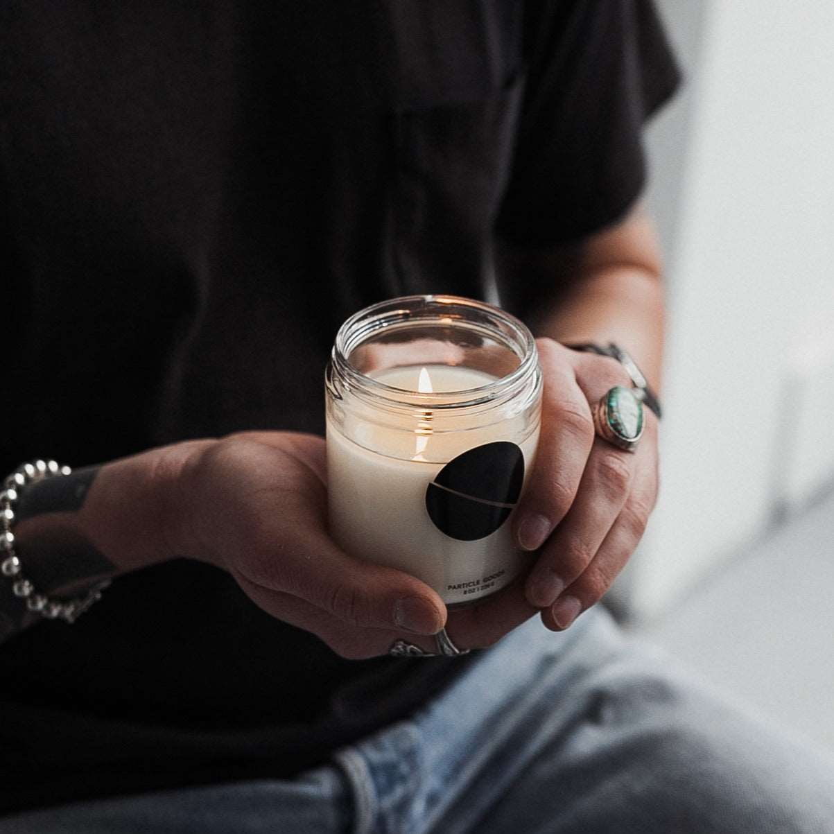 Storm Candle I Soy & Coconut Wax - 8oz – Particle Goods