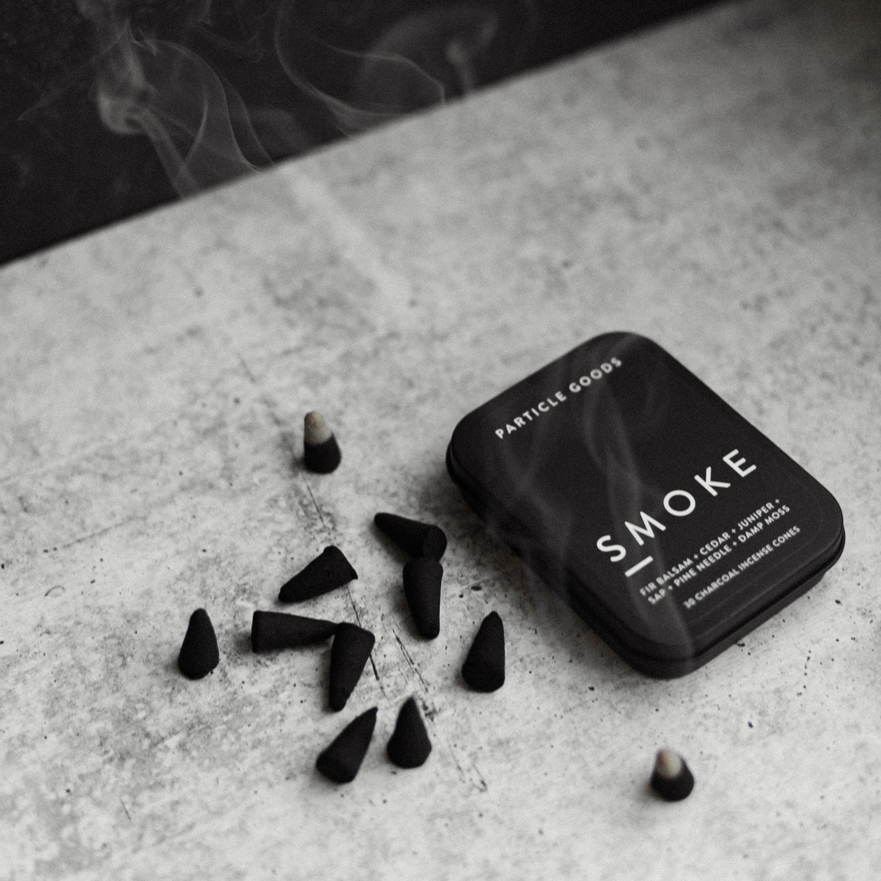 Smoke Ritual Incense Cones I Pine & Wood – Particle Goods